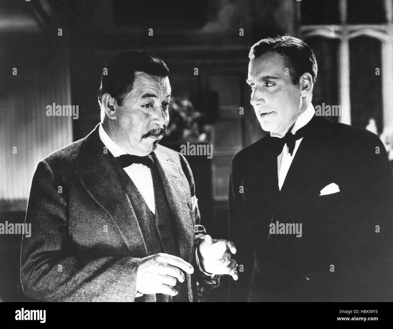 CHARLIE CHAN IN LONDON, from left: Warner Oland, Aln Mowbray, 1934, TM ...