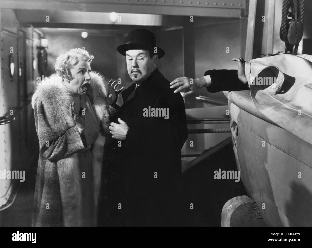 CHARLIE CHAN'S MURDER CRUISE, from left: Cora Witherspoon, Sidney Toler ...