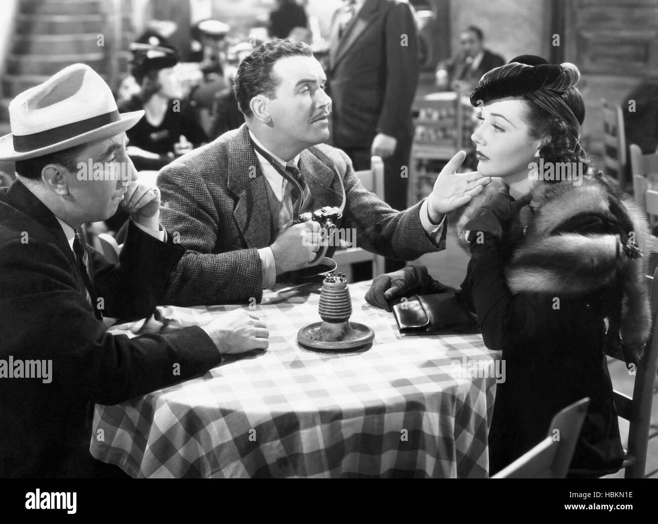 CHASING DANGER, from left: Wally Vernon, Preston Foster, Lynn Bari, 1939, TM & Copyright © 20th ...