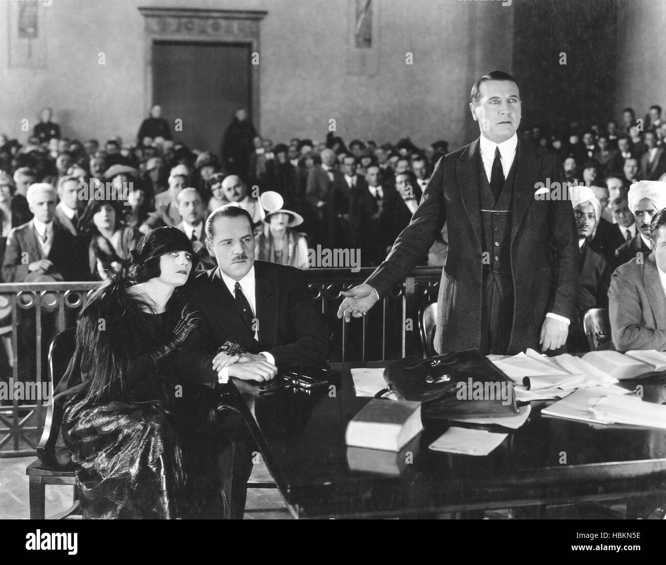 THE CHEAT, foreground from left: Pola Negri, Jack Holt, Richard Wayne ...