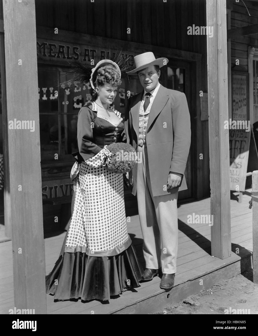 CHEYENNE, Janis Paige, Dennis Morgan, 1947 Stock Photo - Alamy