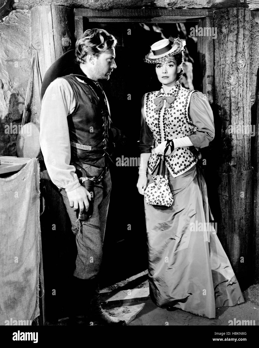 CHEYENNE, from left: Arthur Kennedy, Jane Wyman, 1947 Stock Photo - Alamy