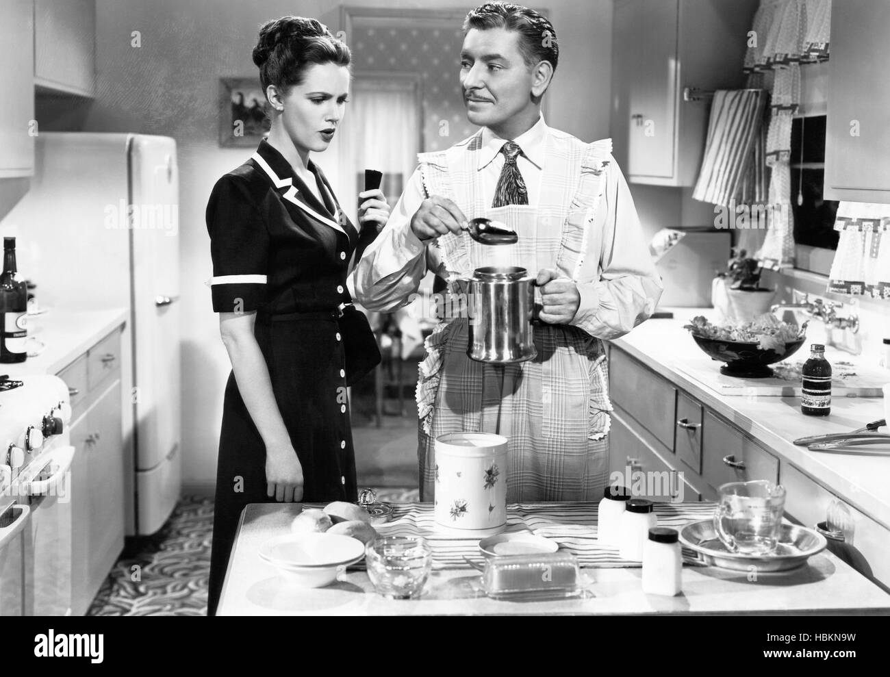 CHAMPAGNE FOR CAESAR, Barbara Britton, Ronald Colman, 1950 Stock Photo ...