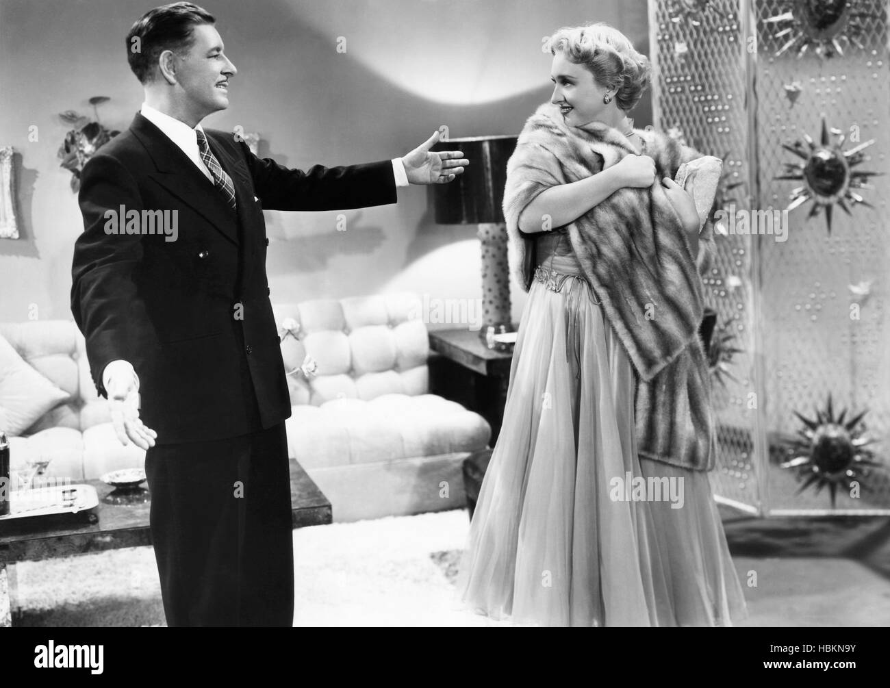 CHAMPAGNE FOR CAESAR, Ronald Colman, Celeste Holm, 1950 Stock Photo - Alamy