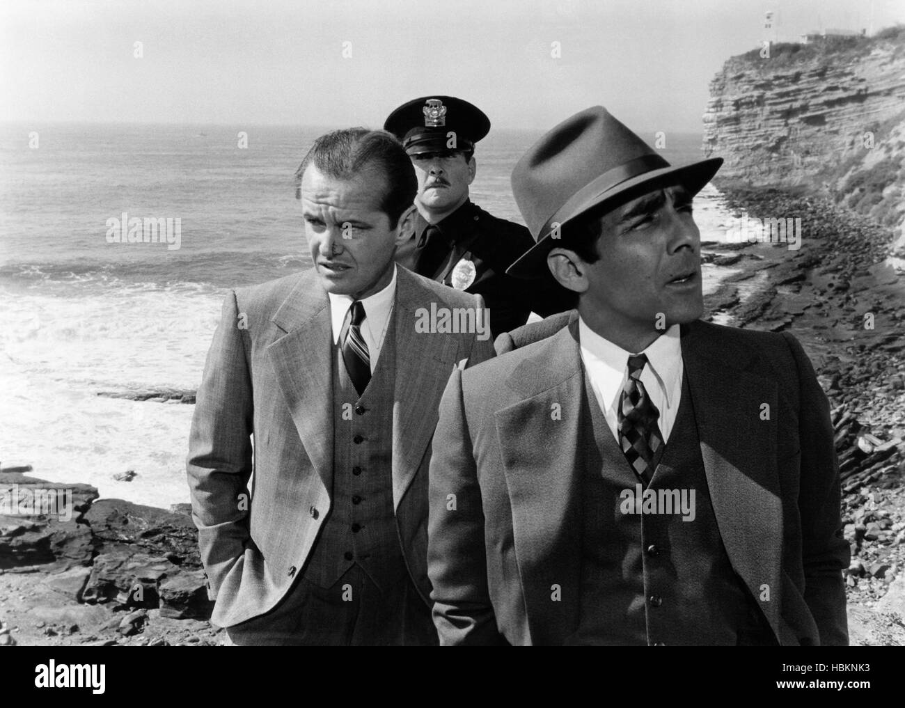 CHINATOWN, Jack Nicholson (left), Perry Lopez (right), 1974 Stock Photo ...