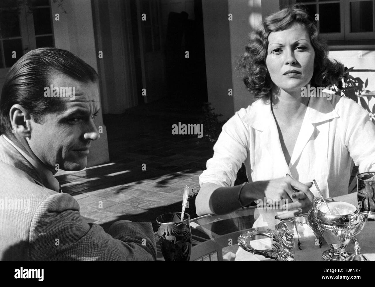 CHINATOWN, Jack Nicholson, Faye Dunaway, 1974 Stock Photo - Alamy