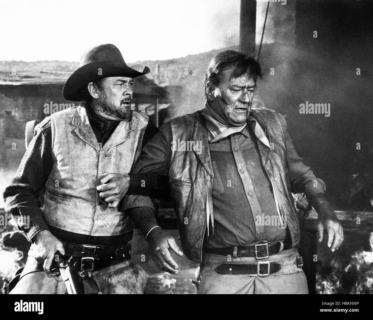 CHISUM, Ben Johnson, John Wayne, 1970 Stock Photo - Alamy