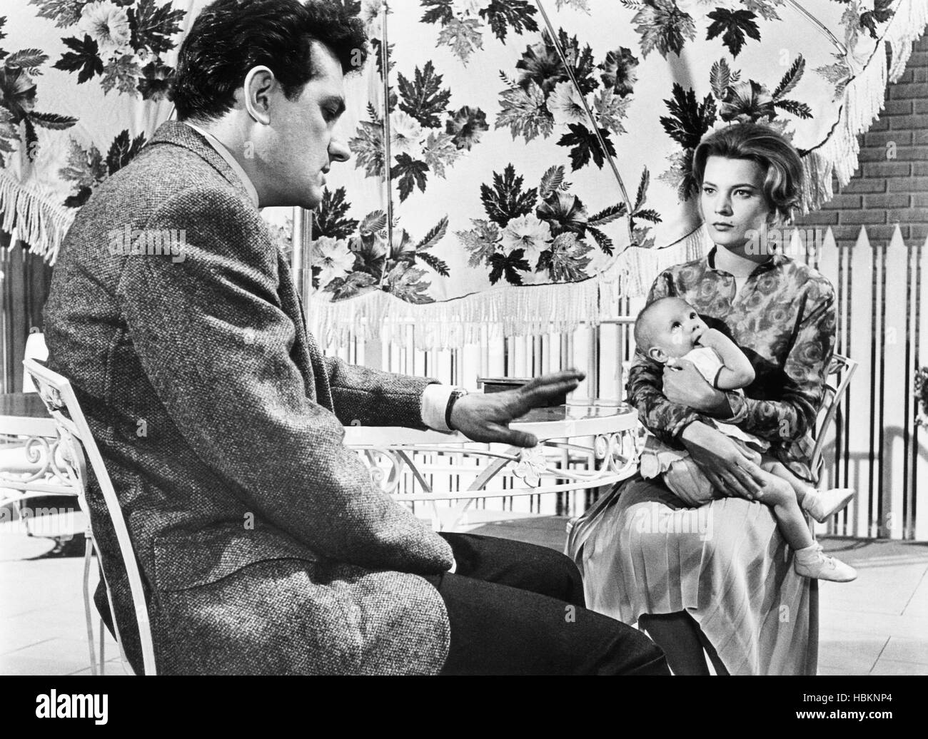 A CHILD IS WAITING, from left: Steven Hill, Gena Rowlands, 1963 Stock ...