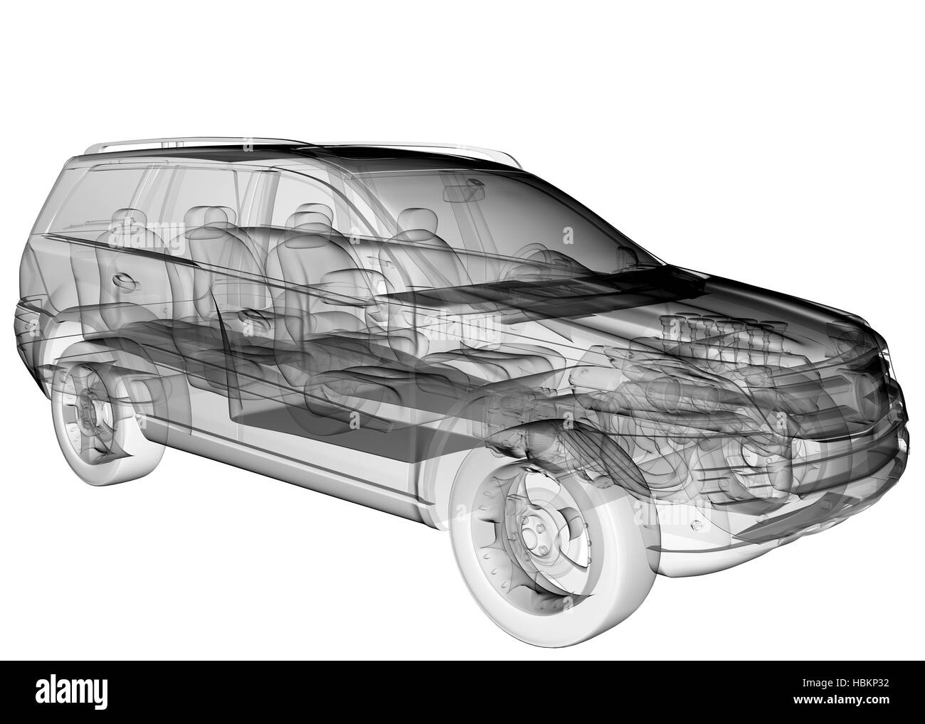 isolated transparent car image Stock Photo - Alamy