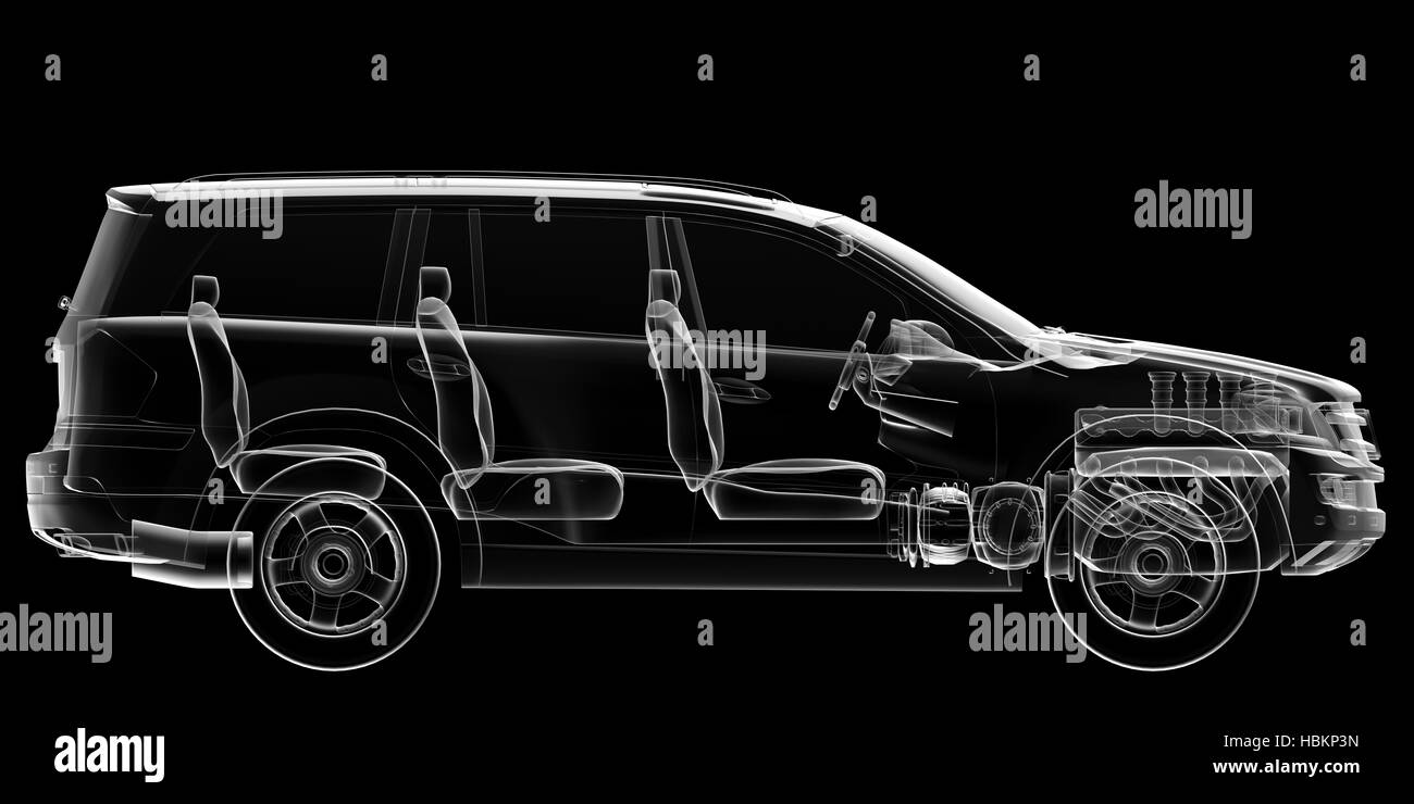 isolated transparent car image Stock Photo - Alamy