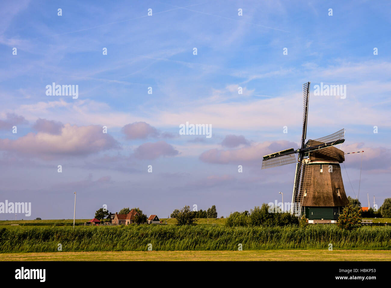 Windmill volendam hi-res stock photography and images - Alamy