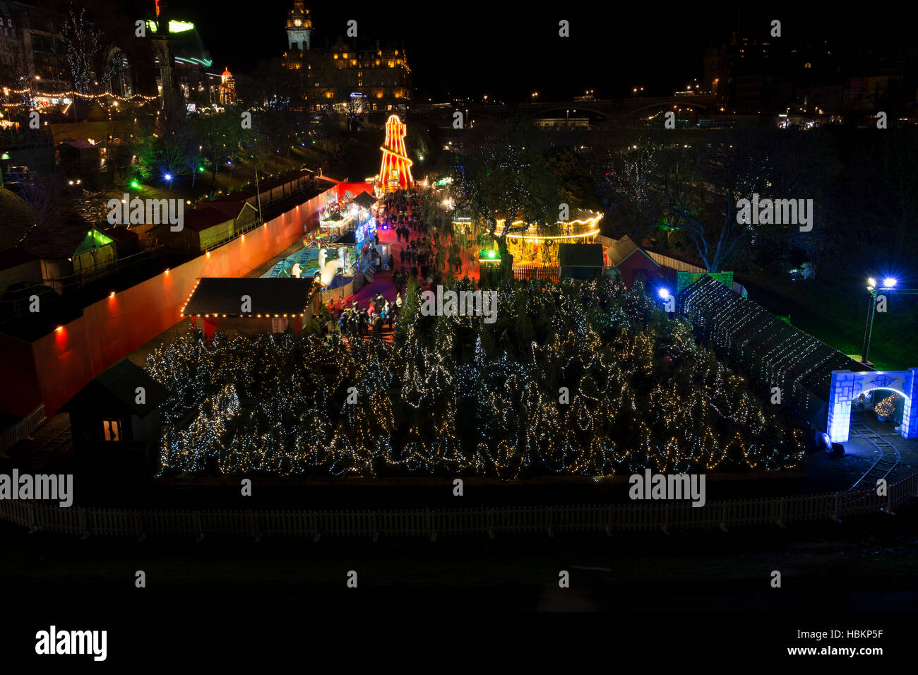 Liverpool Christmas Market Stock Photo - Alamy