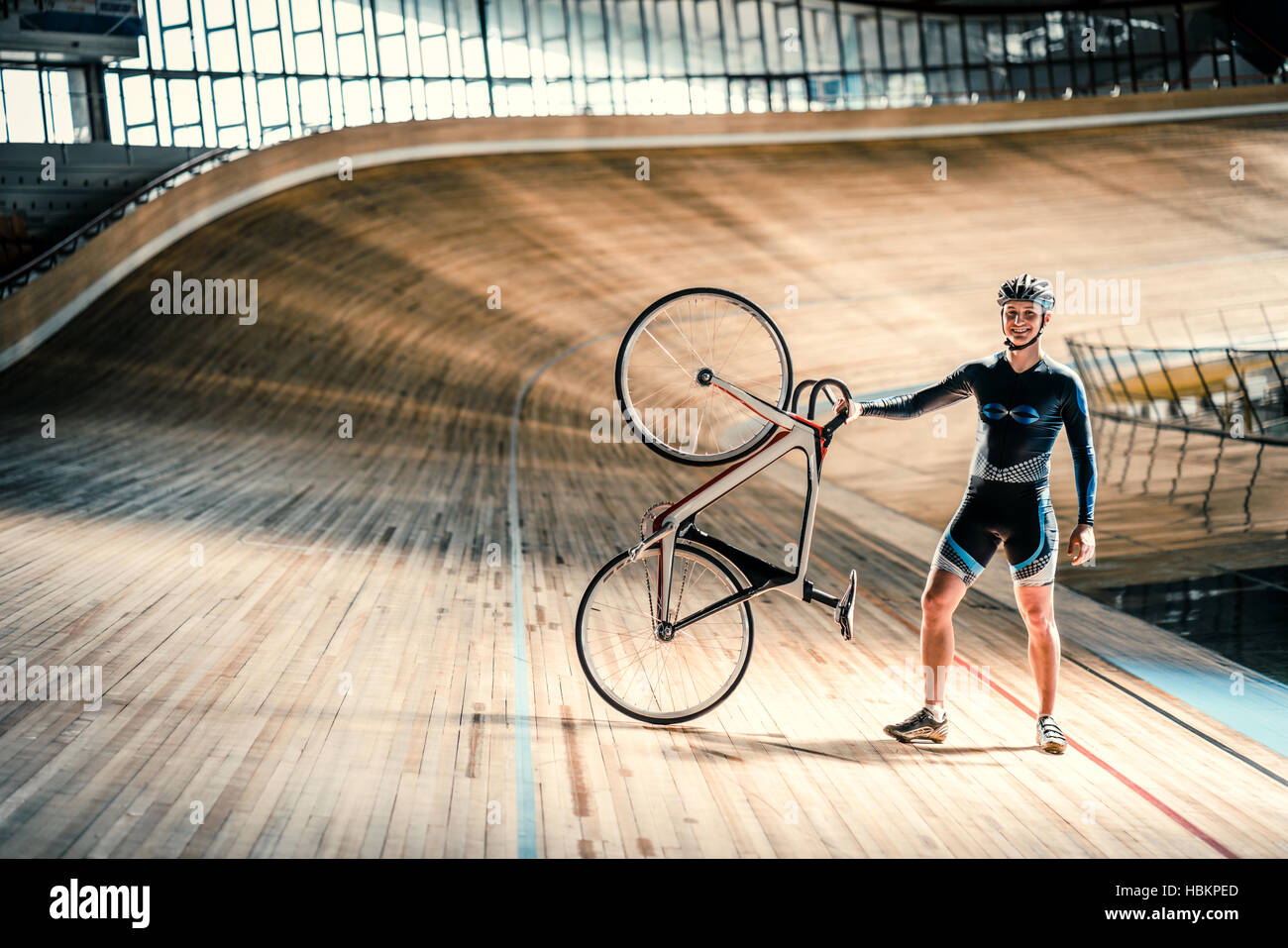Indoor cycle track hi-res stock photography and images - Alamy