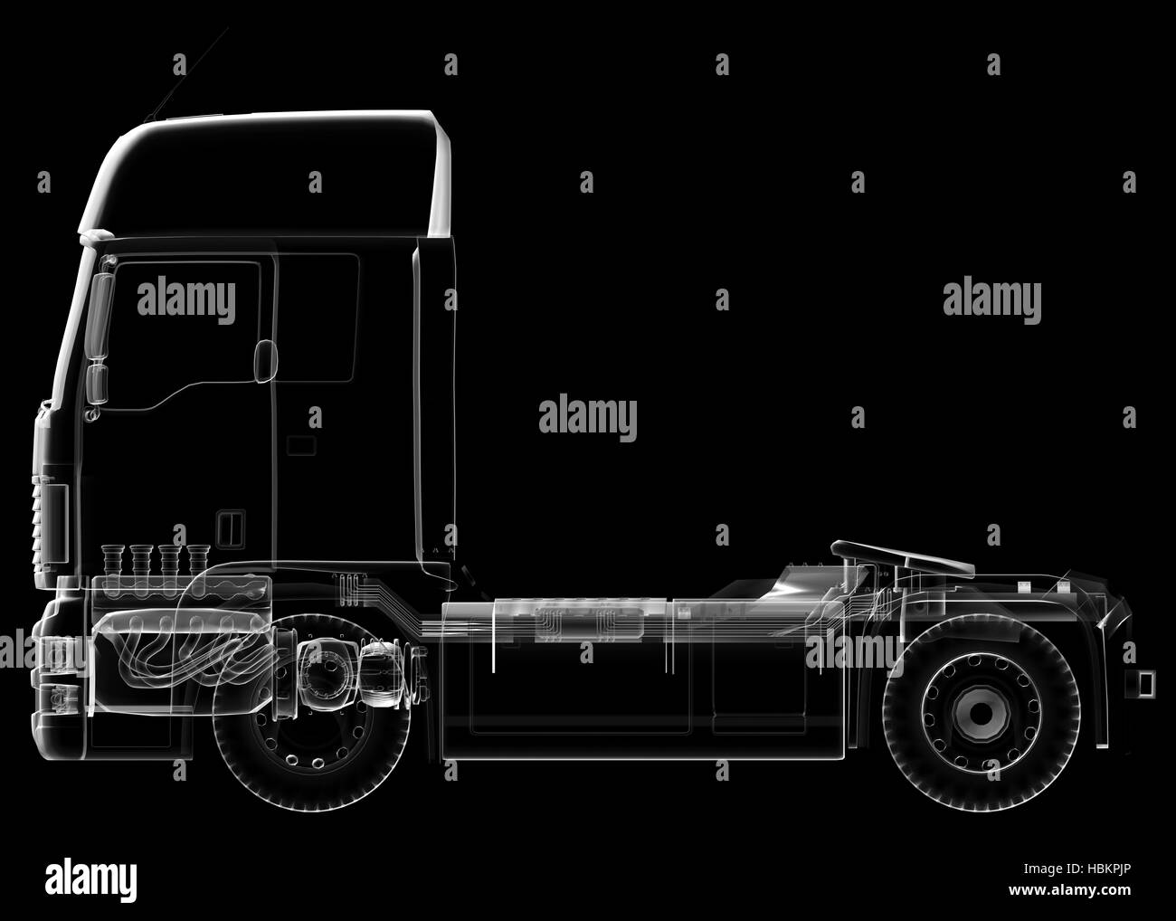 isolated transparent lorry truck Stock Photo - Alamy