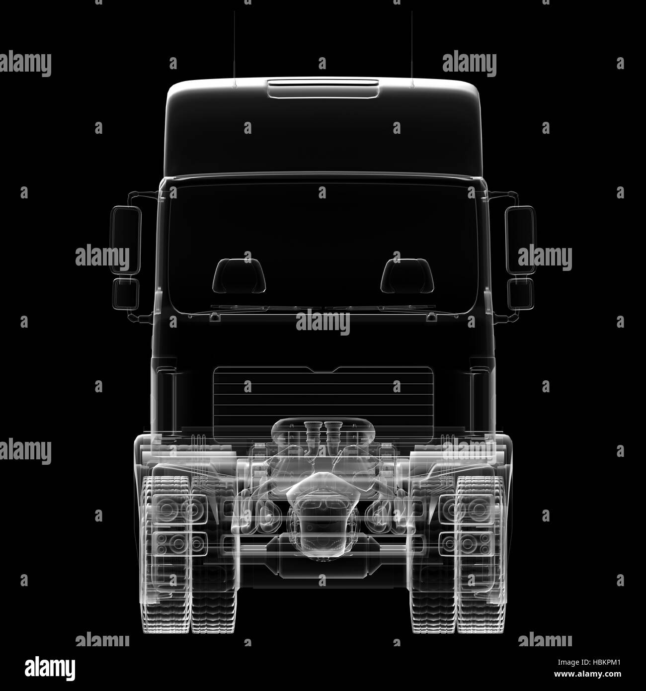 isolated transparent lorry truck Stock Photo - Alamy