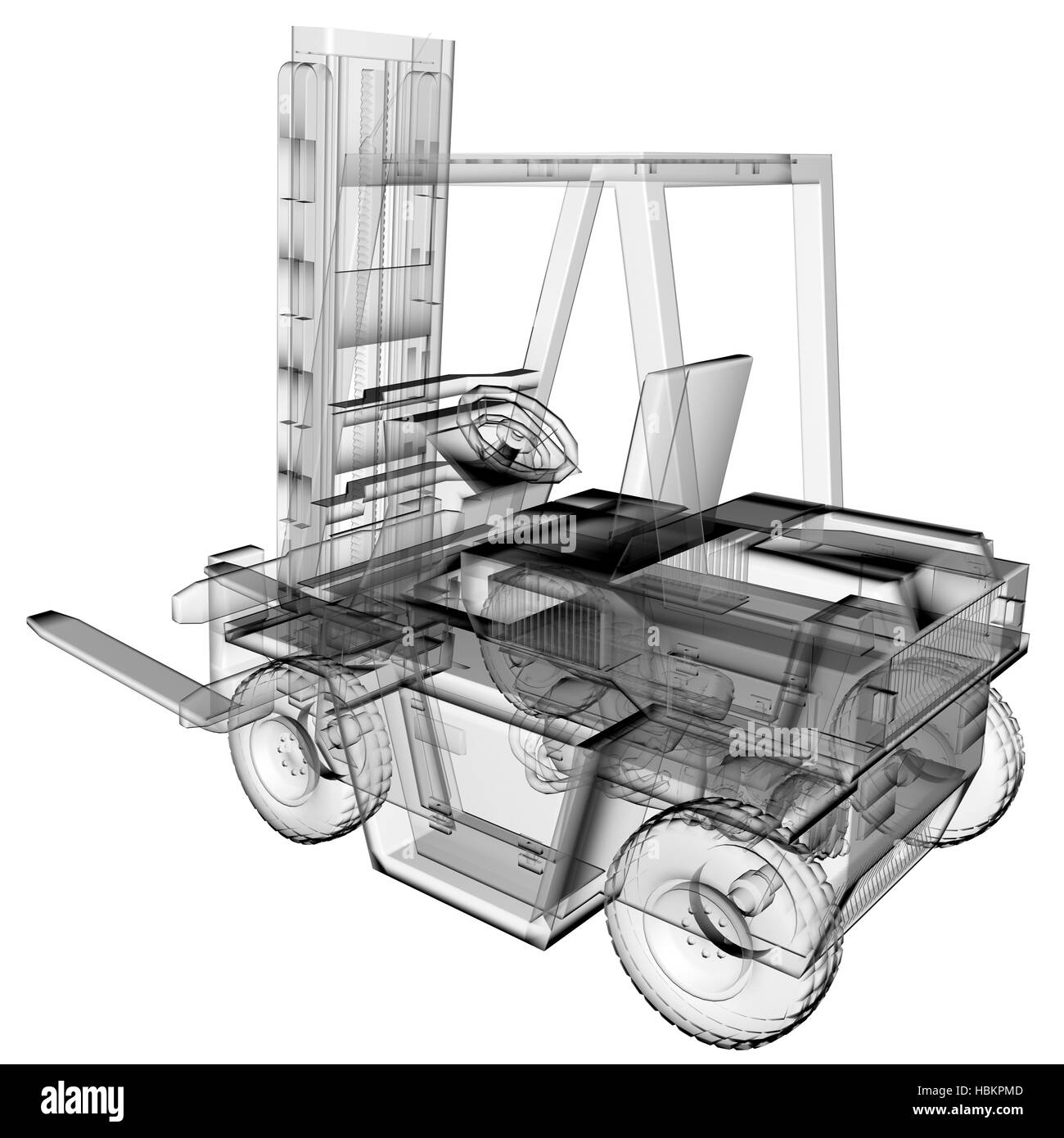 Truck distribution center Black and White Stock Photos & Images - Alamy