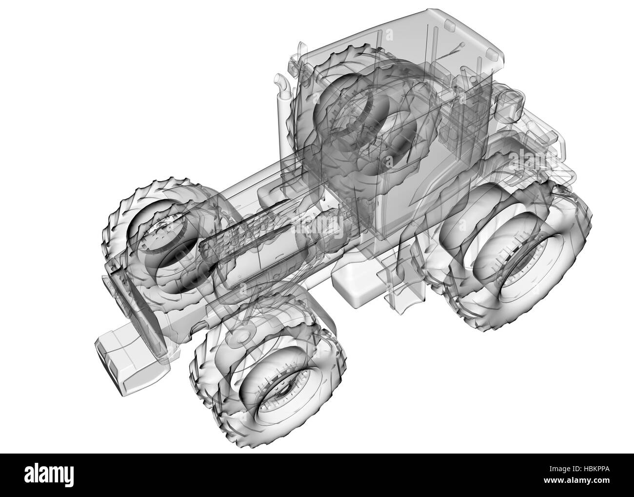 Tractor computer Cut Out Stock Images & Pictures - Alamy