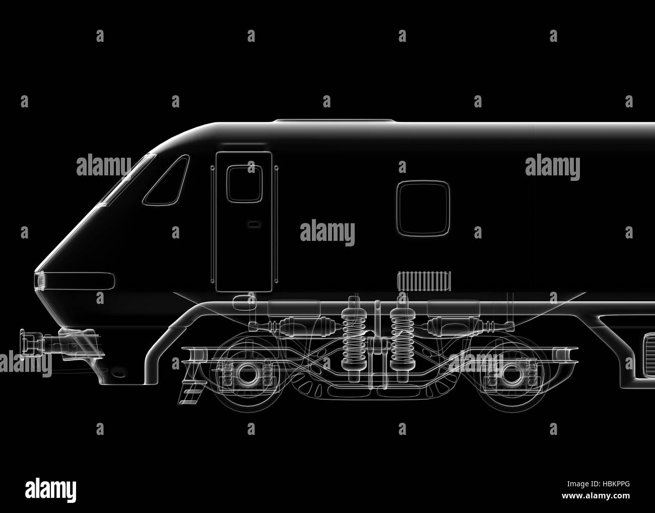 isolated transparent train image Stock Photo - Alamy