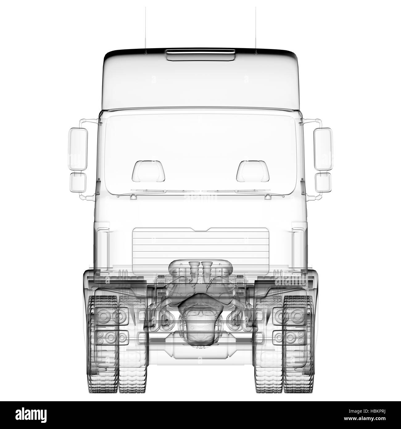 isolated transparent lorry truck Stock Photo - Alamy