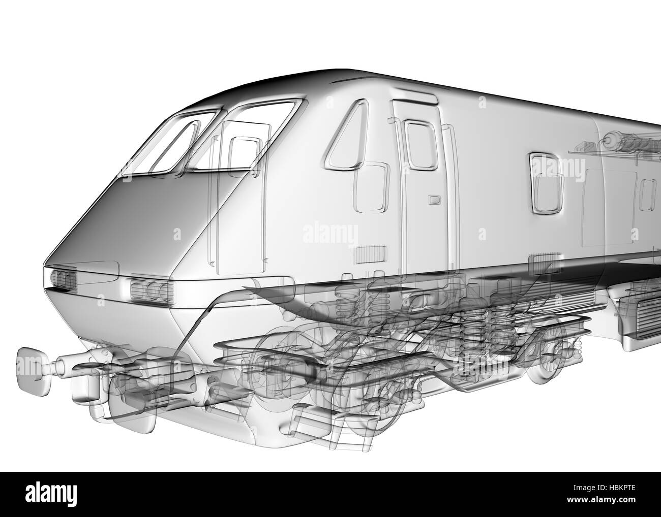 isolated transparent train image Stock Photo - Alamy