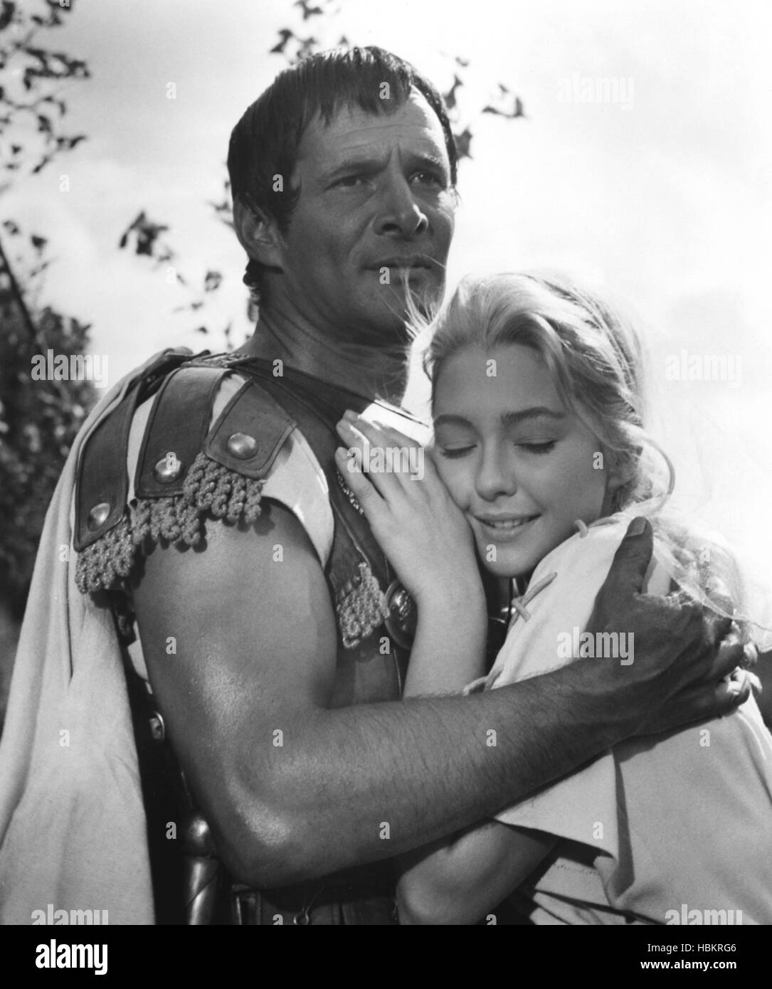 CONSTANTINE AND THE CROSS, Fausto Tozzi, Christine Kaufmann, 1962 Stock ...