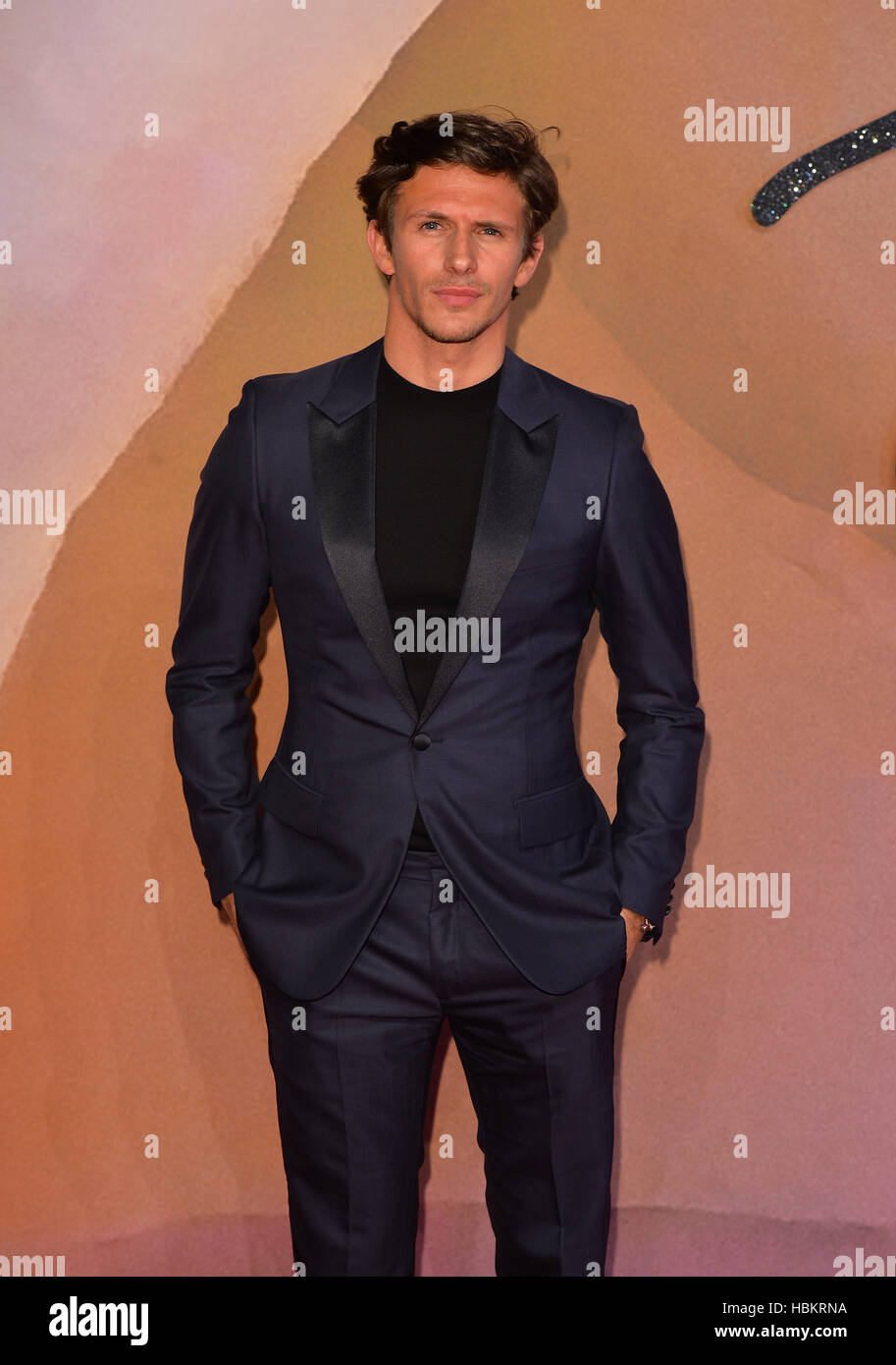 Jake Hall attending The Fashion Awards 2016 at the Royal Albert Hall ...