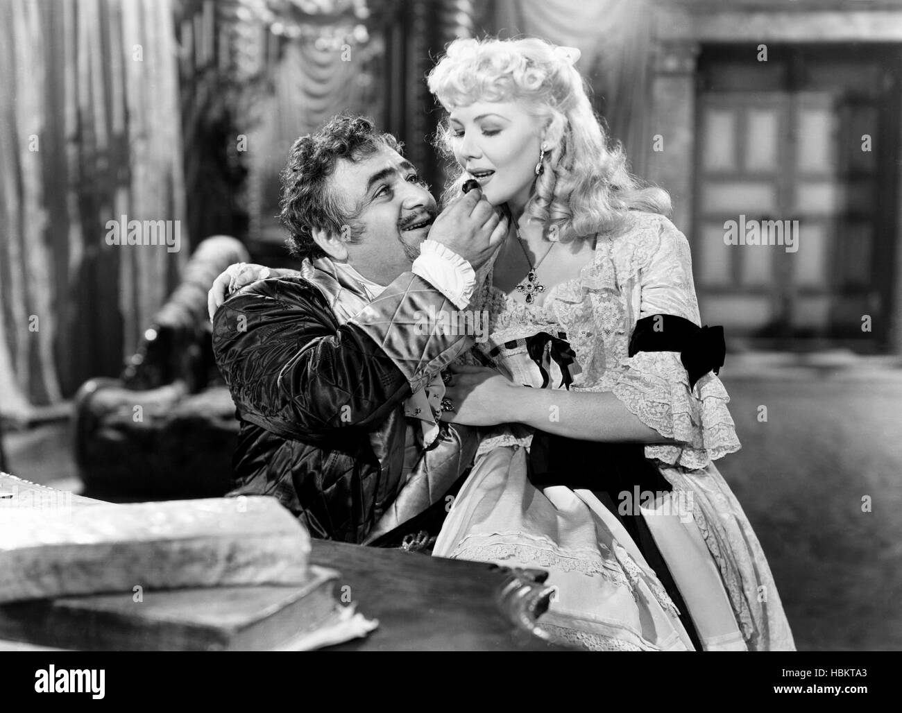THE CORSICAN BROTHERS, from left, Akim Tamiroff, Veda Ann Borg, 1941 ...