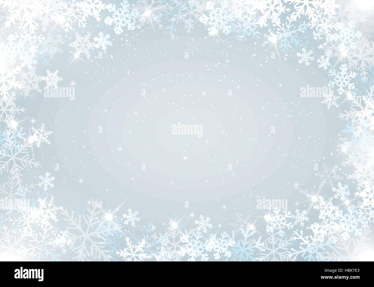 Winter background with snowflakes Stock Vector Image & Art - Alamy