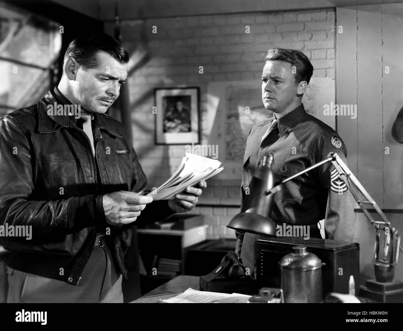 COMMAND DECISION, Clark Gable, Van Johnson, 1948 Stock Photo - Alamy