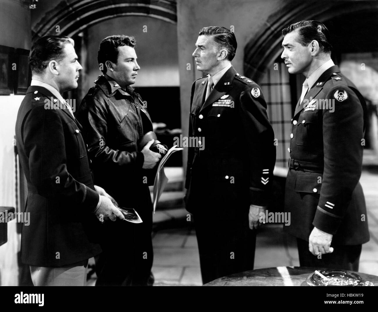 COMMAND DECISION, from left, Brian Donlevy, Cameron Mitchell, Walter ...