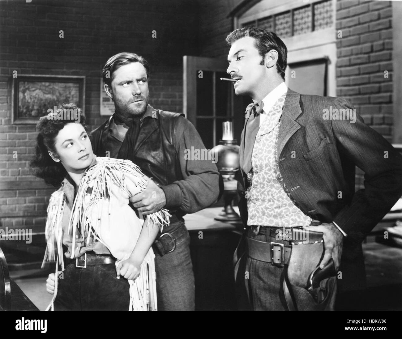 COLT .45, from left: Ruth Roman, Robert Karnes, Zachary Scott, 1950 ...