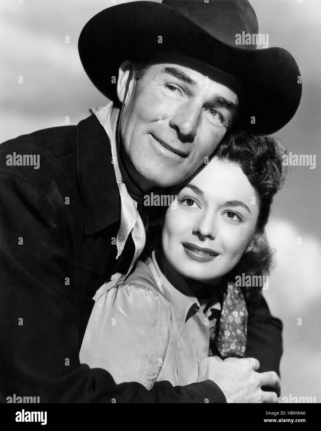 COLT .45, Randolph Scott, Ruth Roman, 1950 Stock Photo - Alamy