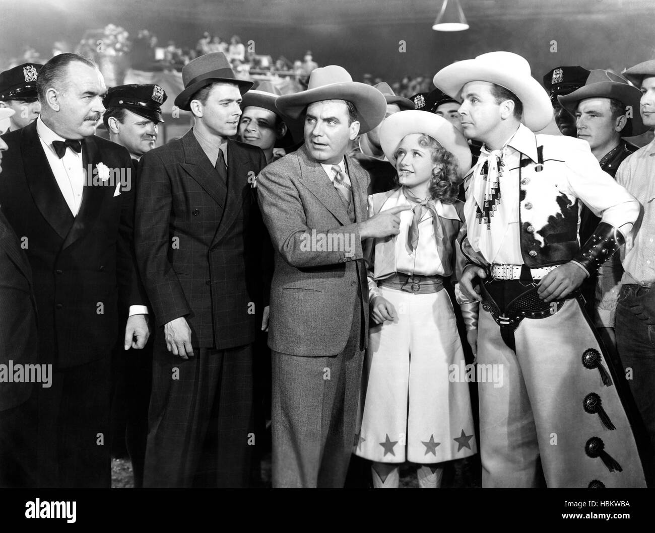 COWBOY FROM BROOKLYN, William Davidson, Ronald Reagan, Pat O'Briend ...