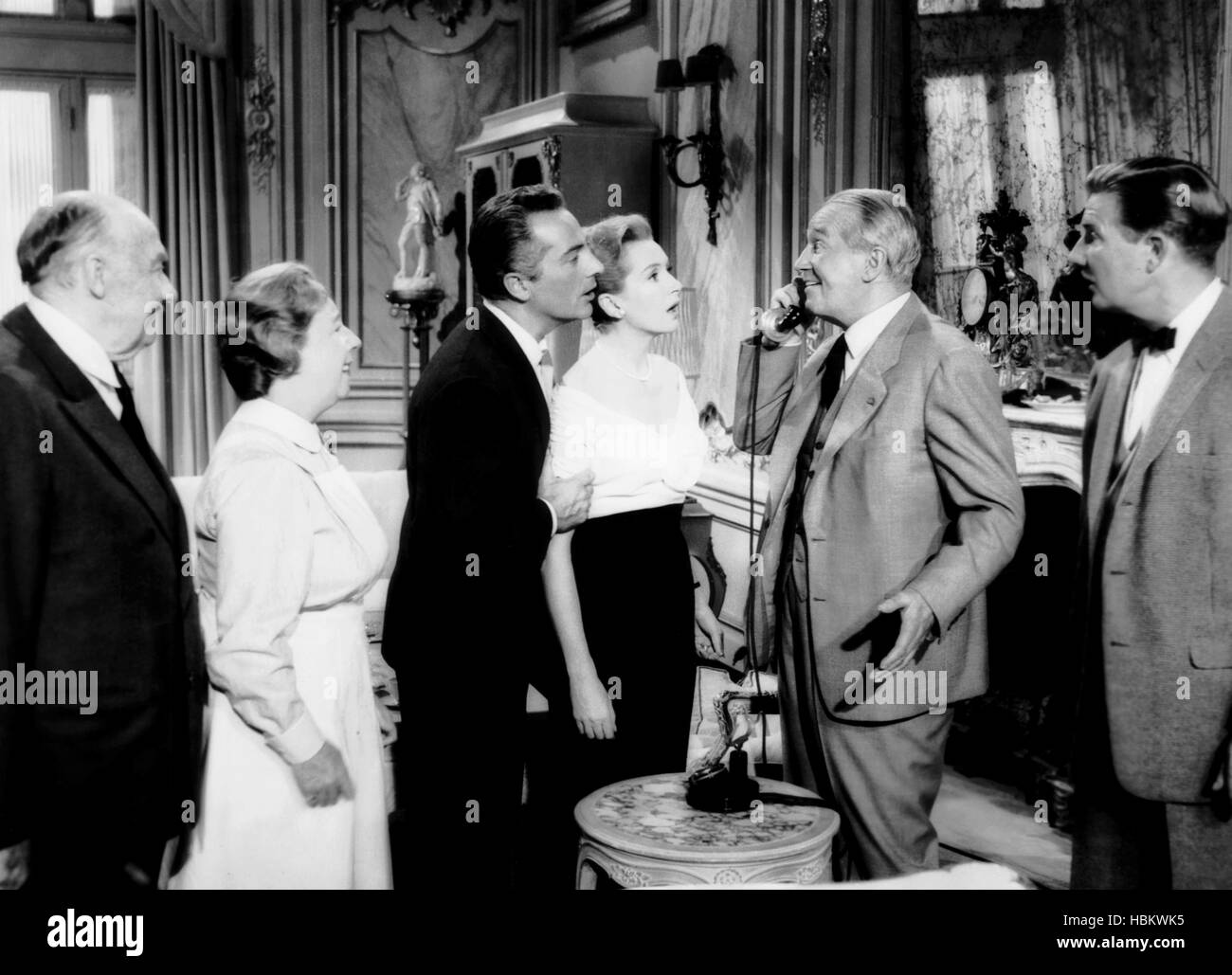 COUNT YOUR BLESSINGS, from left, Ronald Squire, Mona Washbourne ...
