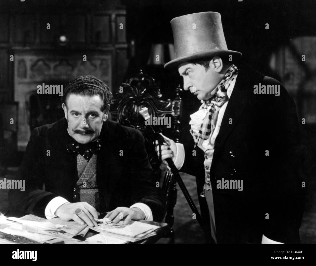 CRIMES AT THE DARK HOUSE, Tod Slaughter, Hay Petrie, 1940 Stock Photo ...