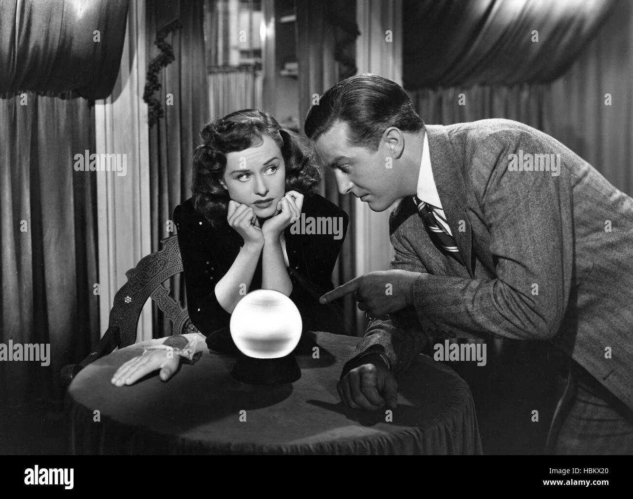 THE CRYSTAL BALL, Paulette Goddard, Ray Milland, 1943 Stock Photo - Alamy