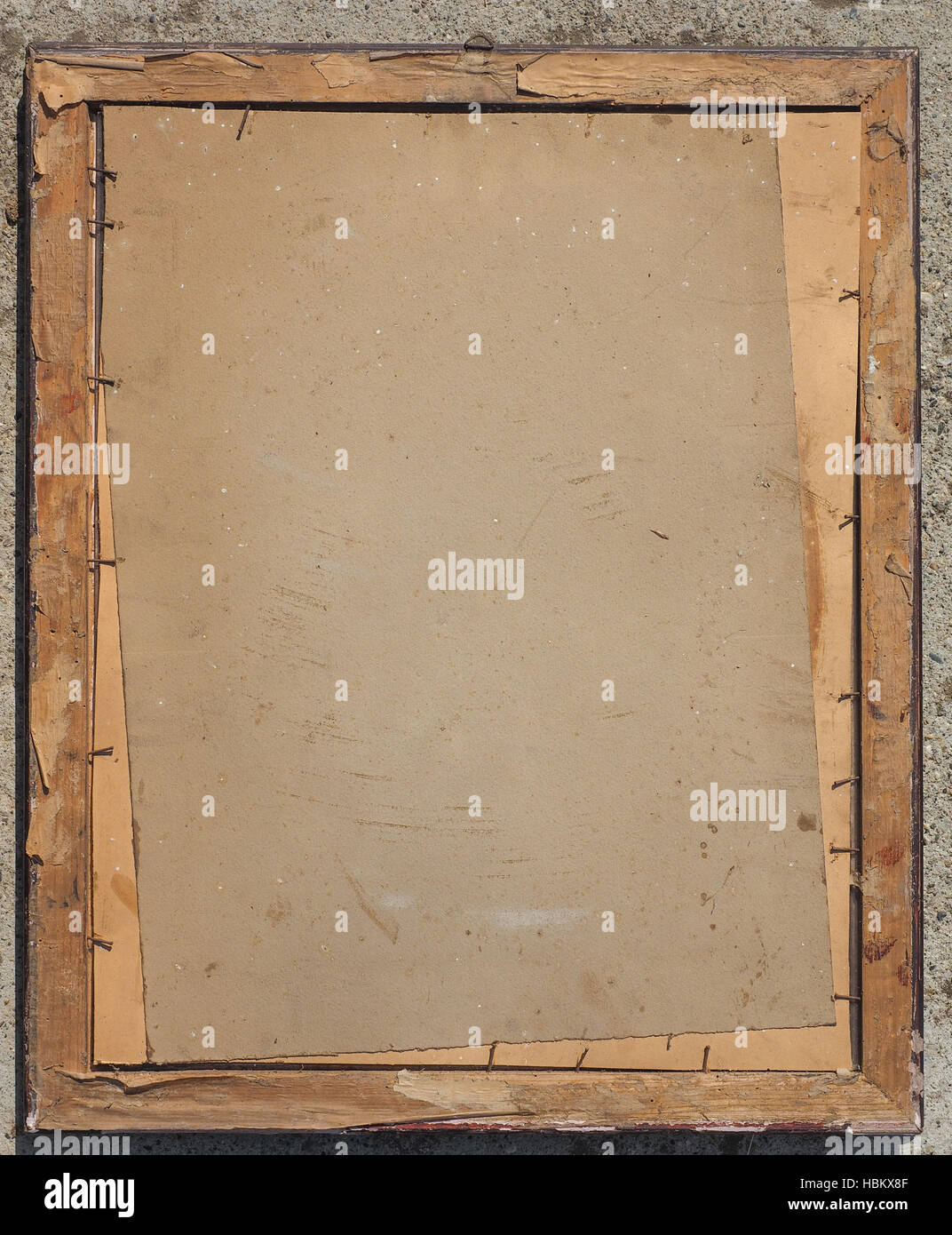 Rear side of frame Stock Photo - Alamy