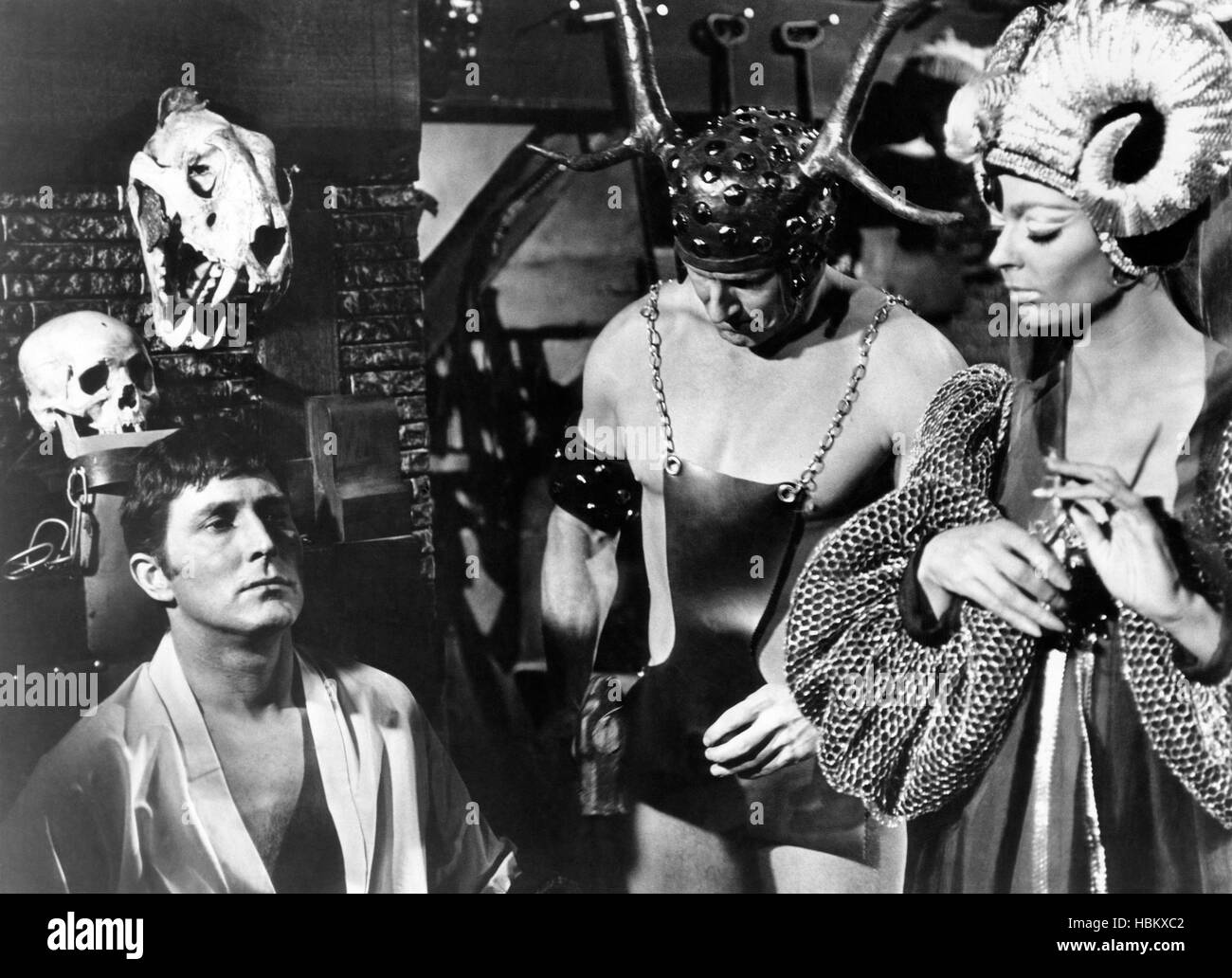 The Crimson Cult Mark Eden Nicholas Head Barbara Steele 1968 Stock