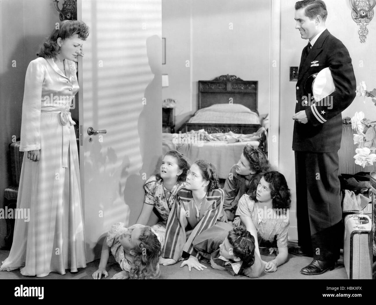 CRASH DIVE, left and right, Anne Baxter, Tyrone Power, 1943, TM and ...