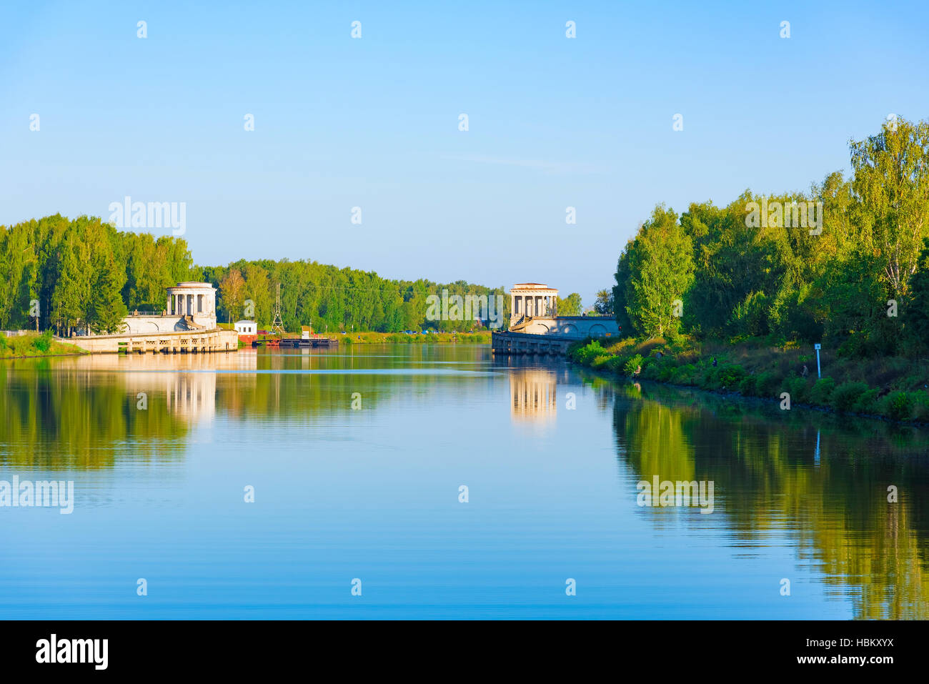 gateway on channel ships Stock Photo - Alamy