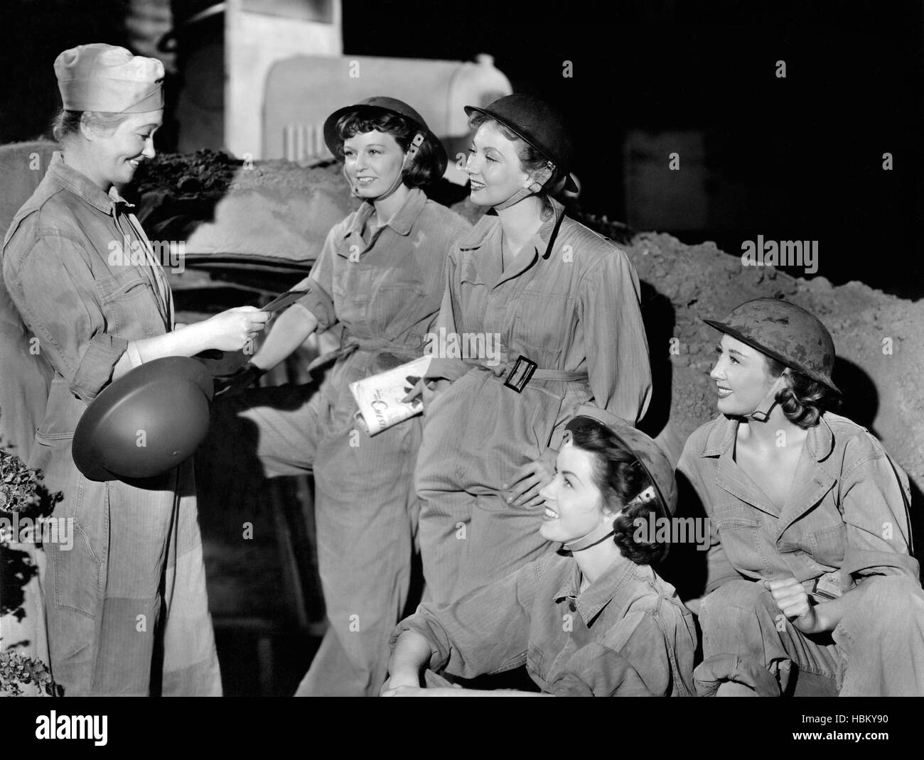 CRY HAVOC, from left, Fay Bainter, Margaret Sullavan, Ann Sothern ...