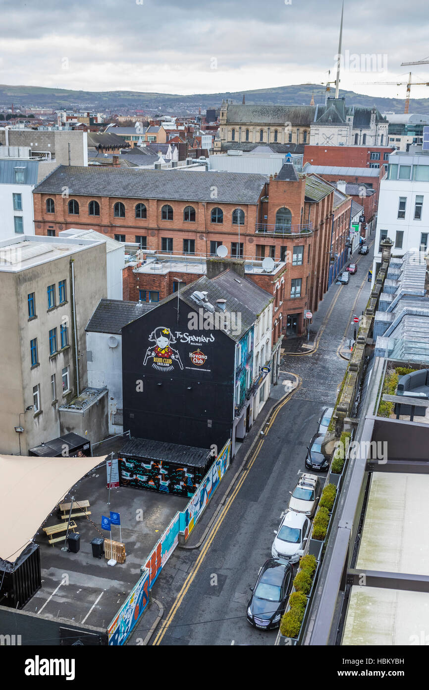 Restaurant Belfast Cathedral Quarter Stock Photos & Restaurant Belfast ...