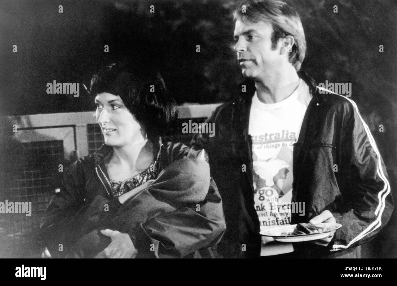 A CRY IN THE DARK, from left, Meryl Streep, Sam Neill, 1988, ©Warner ...