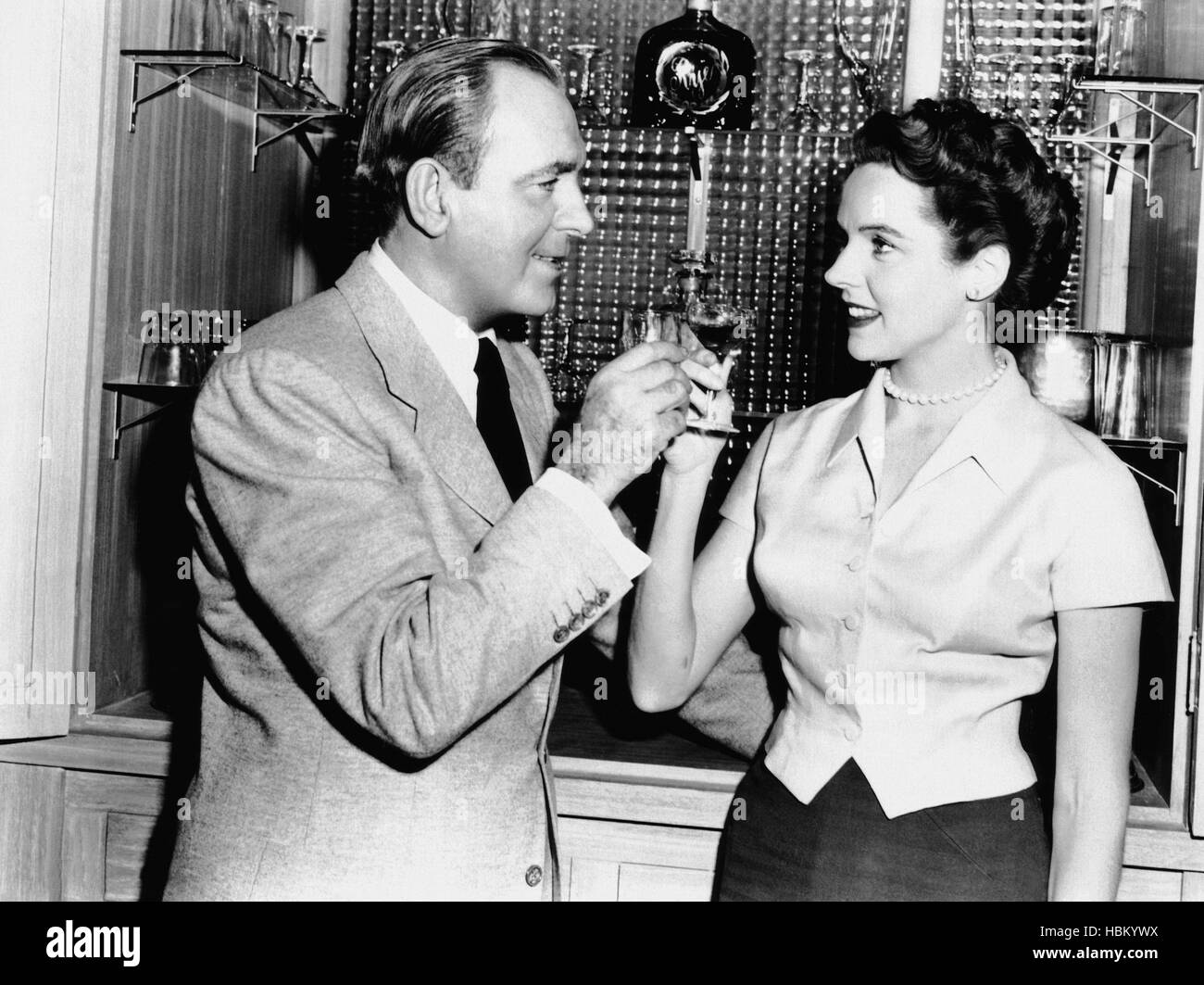 CRIMINAL LAWYER, from left, Pat O'Brien, Jane Wyatt, 1951 Stock Photo ...