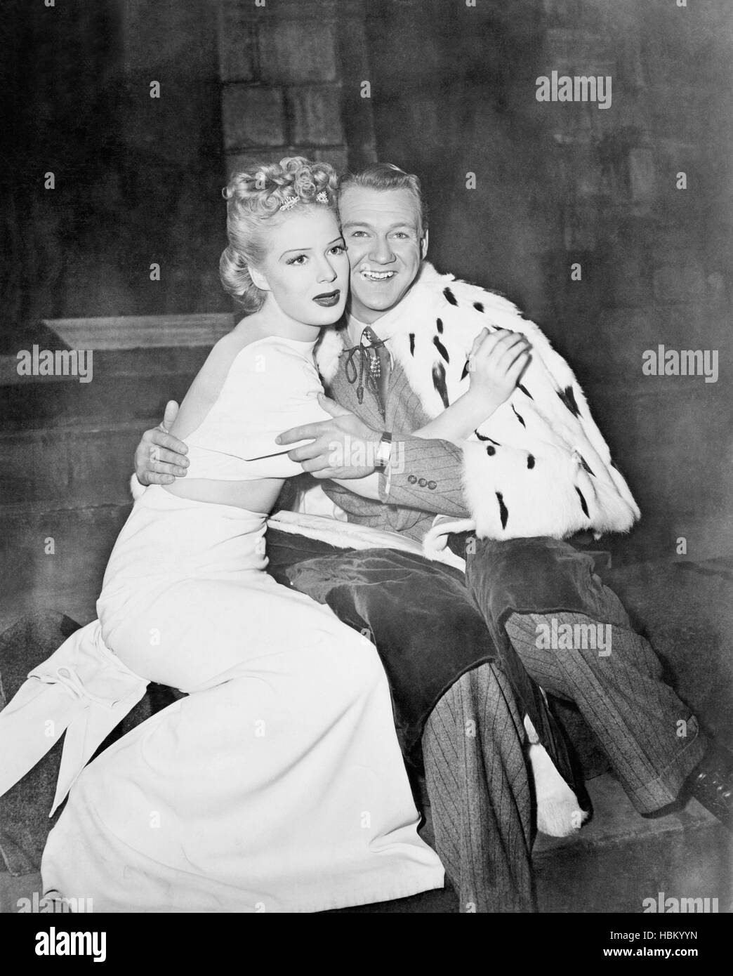 CROSS MY HEART, from left: Betty Hutton, Sonny Tufts, 1946 Stock Photo ...