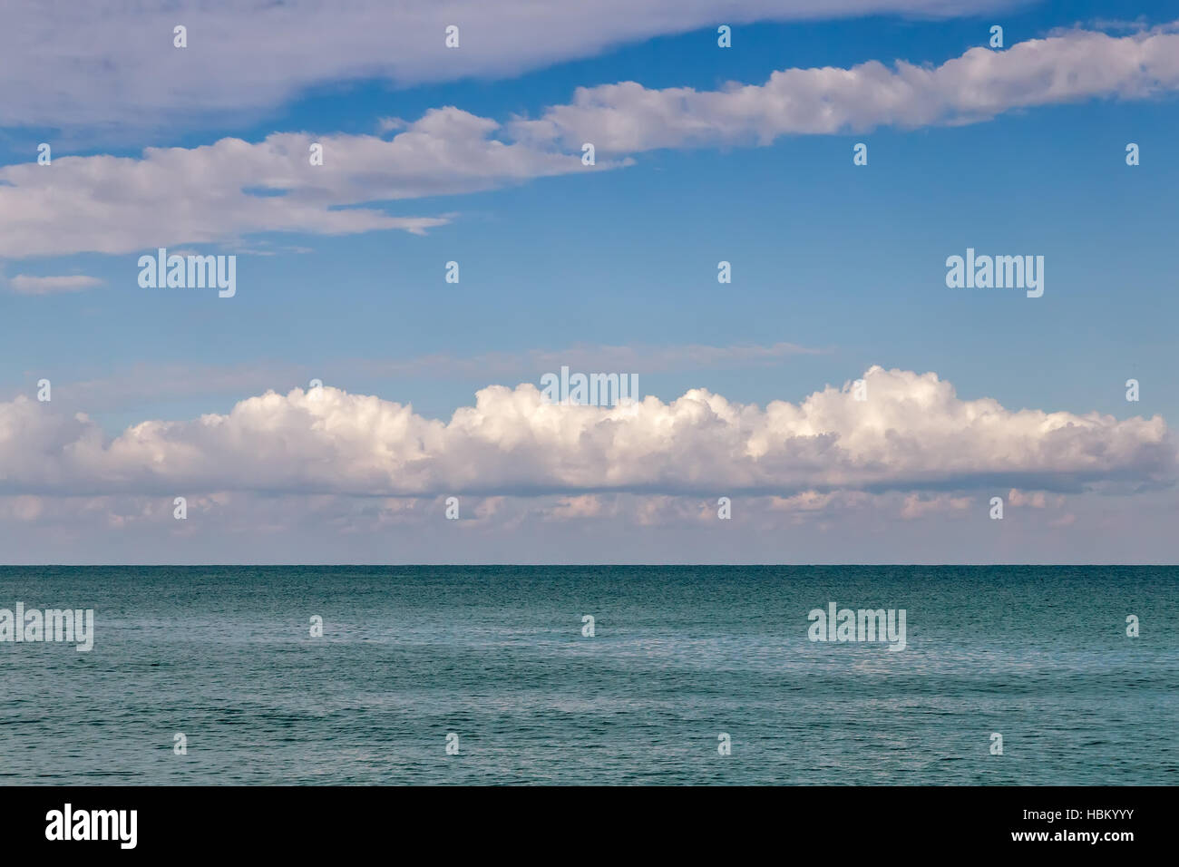 Landscape with a view of the calm sea Stock Photo - Alamy