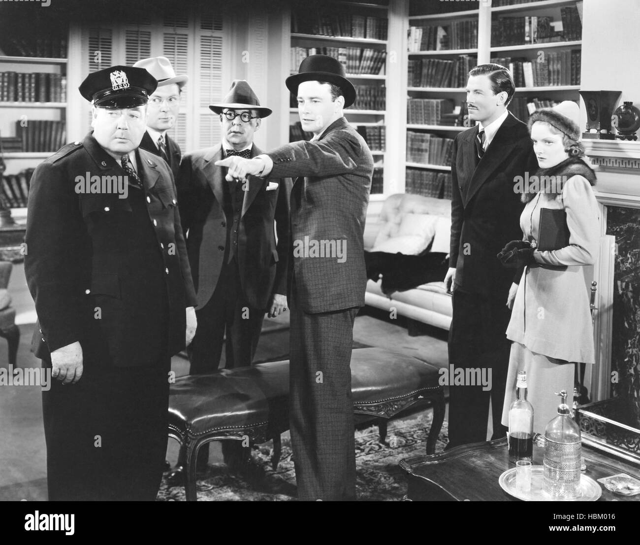 THE CRIME NOBODY SAW, from left: Eugene Pallette, Benny Baker, Jed ...