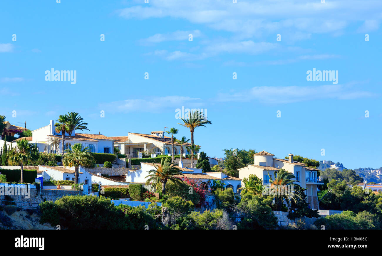 Calp town summer coastline hi-res stock photography and images - Alamy