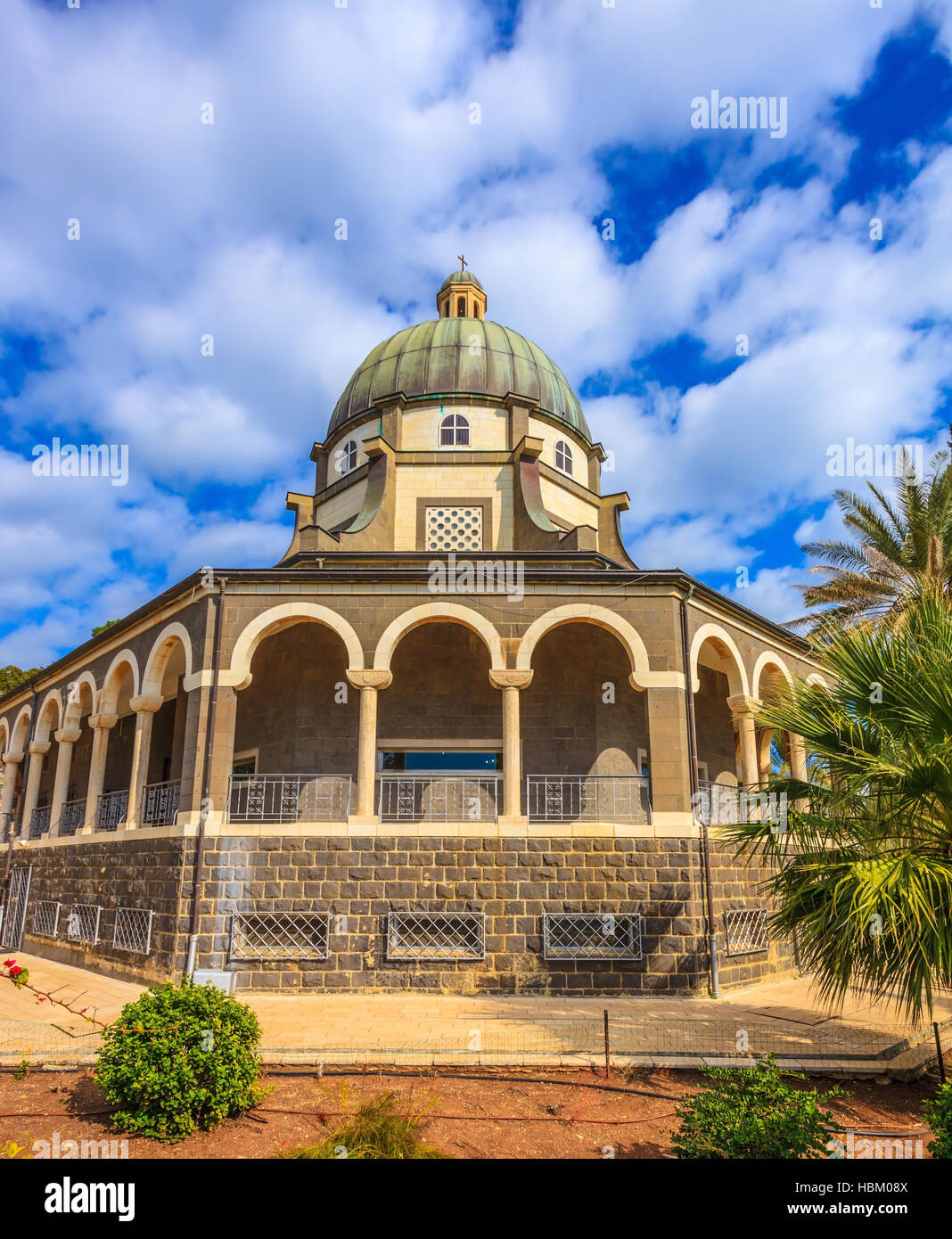 The Mount of Beatitudes Stock Photo - Alamy
