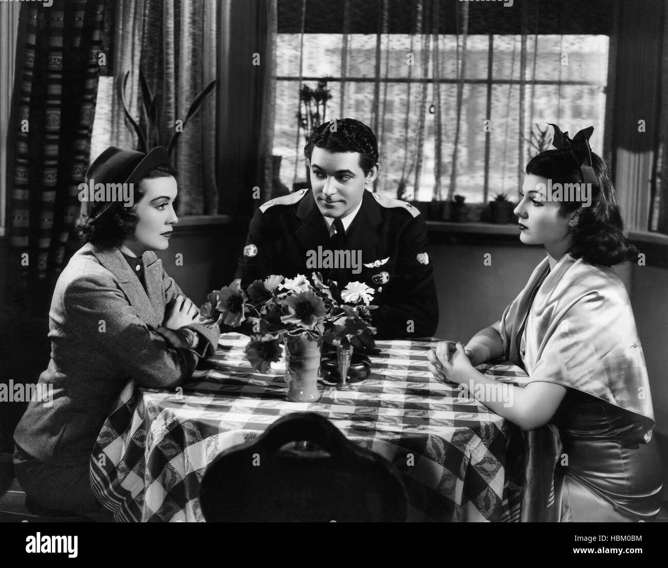 CRIMINALS OF THE AIR, Rosalind Keith, Charles Quigley, Rita Hayworth ...